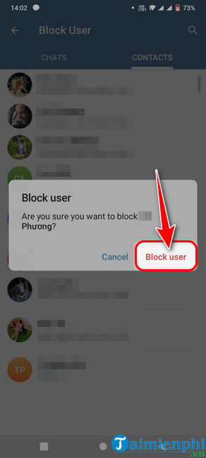 Cách chặn, bỏ chặn số điện thoại trên Telegram nhanh chóng, hiệu quả