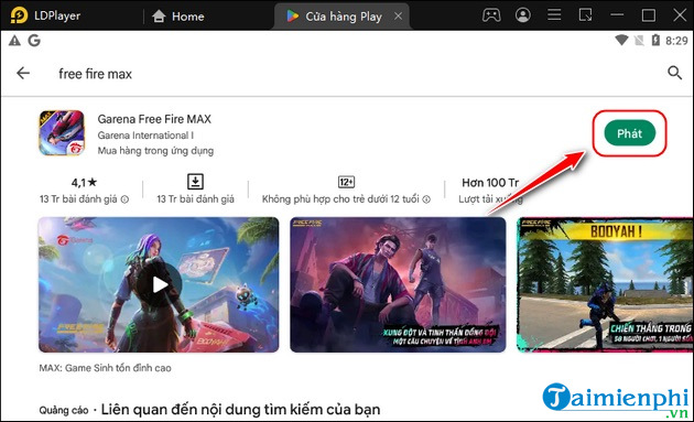 Cách chơi Free Fire Max trên LDPlayer với hình ảnh sắc nét