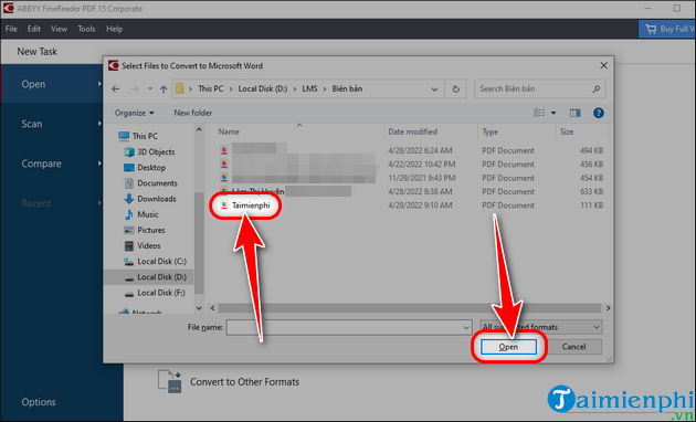 Cách chuyển file PDF sang Word bằng Abbyy FineReader không bị lỗi font