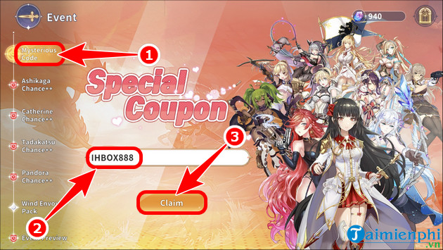 Code Idle Huntress mới nhất và cách nhập