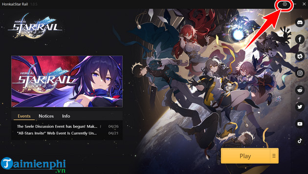 Cách đổi Tiếng Việt game Honkai Star Rail trên PC và Mobile nhanh nhất