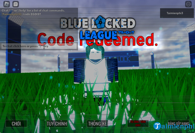 Tổng hợp Code Blue Locked League nhận Spins miễn phí