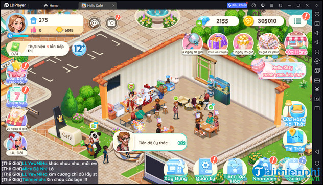 Tải Hello Cafe PC, chơi Hello Café trên máy tính với LDPlayer