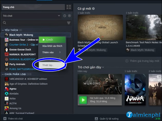 Cách cài tiếng Việt game Black Myth Wukong, đổi ngôn ngữ BMWK sang tiế