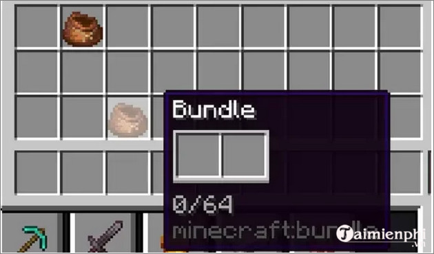 Cách chế tạo Túi trong Minecraft 1.20, làm túi đựng đồ cực đơn giản