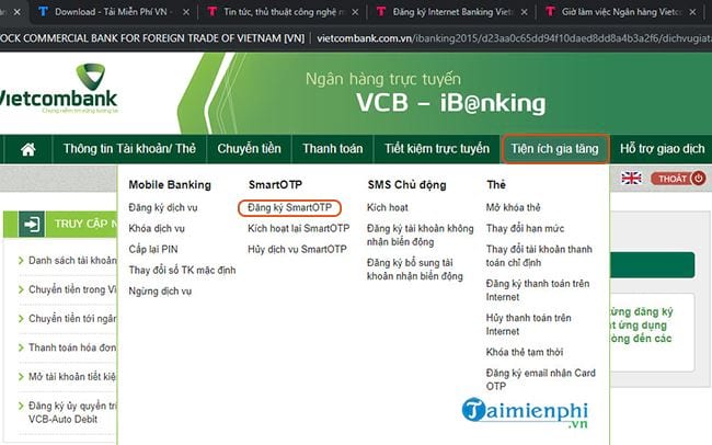 Đăng Ký Smart Otp Vietcombank: An Toàn Giao Dịch Tuyệt Đối