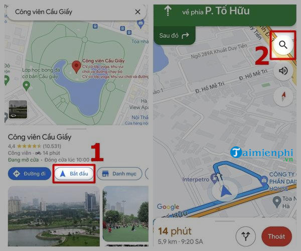 Cách tìm cây xăng gần đây trên Google Maps nhanh nhất