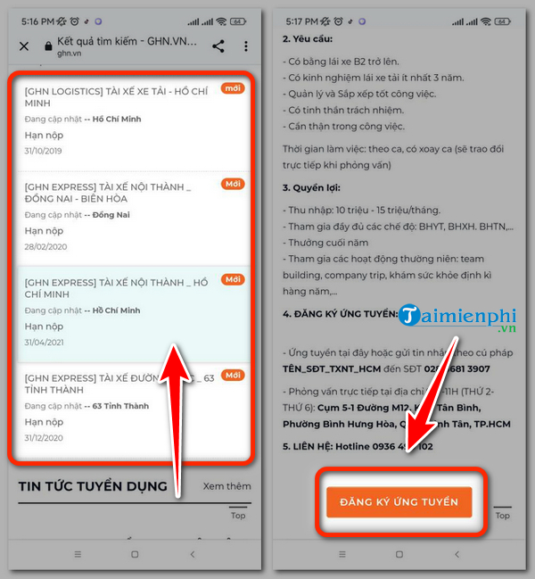 Cách đăng ký tài xế Giao Hàng Nhanh, đăng ký shipper GHN