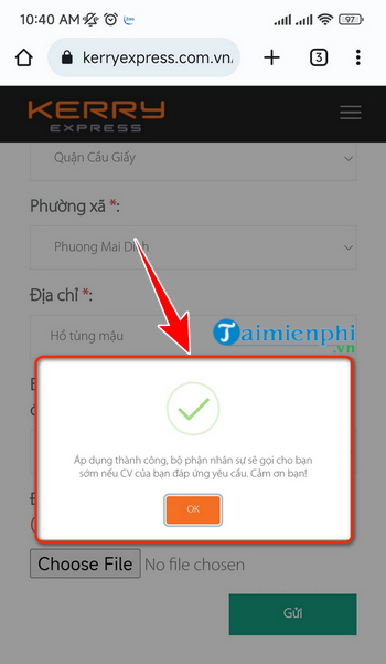 Hướng dẫn cách đăng ký tài xế Kerry Express, shipper giao hàng