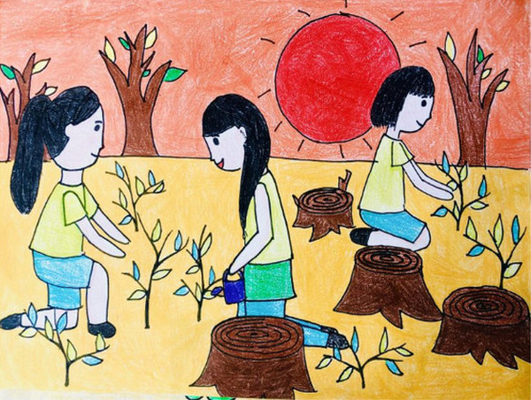 Vẽ tranh thiếu nhi làm nghìn việc tốt đẹp, ý nghĩa nhất