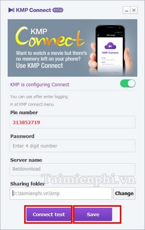 Trải nghiệm tính năng KMP Connect trong phiên bản KMPlayer 3.9