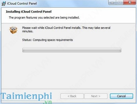 Cài đặt và sử dụng iCloud Control Panel trên Windows