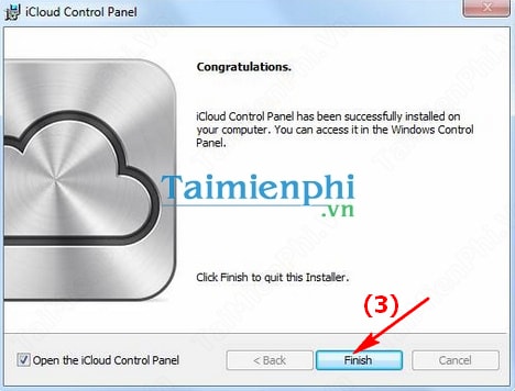 Cài đặt và sử dụng iCloud Control Panel trên Windows