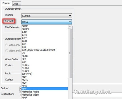 Chuyển đổi, đổi đuôi Video bằng XMedia Recode