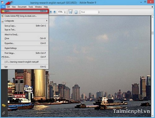 Đọc PDF bằng Adobe Reader, xem file pdf bằng phần mềm Adobe Reader