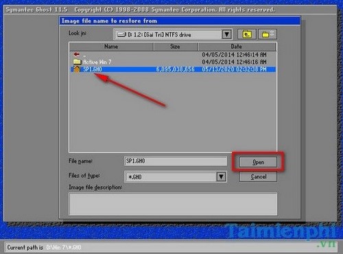 Cách ghost Windows XP bằng đĩa Hiren Boot's CD