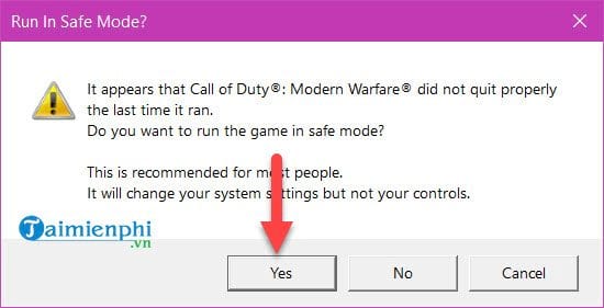 Lỗi fatal error khi vào Call of Duty Warzone, lỗi paging file error