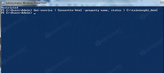Các lệnh PowerShell hay, nhiều người dùng