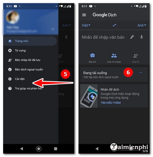 Cách tải và cài đặt Google Dịch trên điện thoại Android, iOS