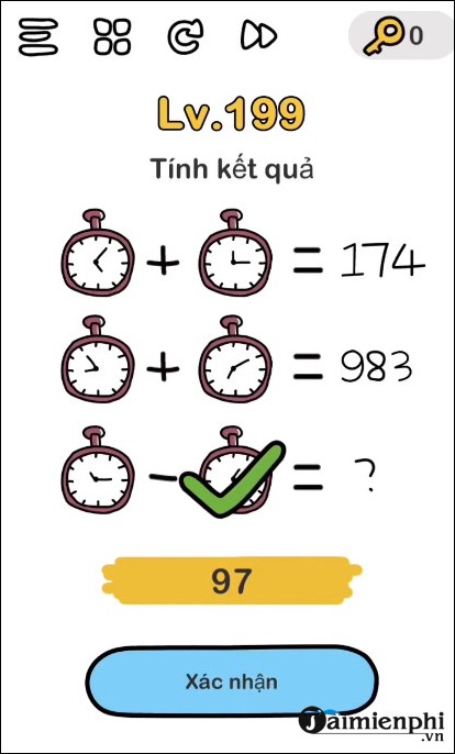 Đáp án game Brain Out đầy đủ nhất, từ level 1 - 225