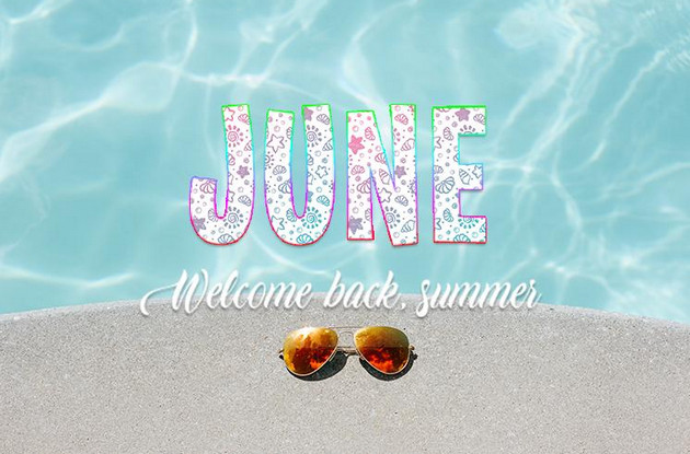 Beautiful June images, welcoming the vibrant colors of the month.
