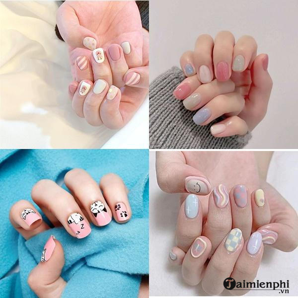 Tổng hợp các mẫu nail đơn giản cho học sinh đẹp nhất 2023