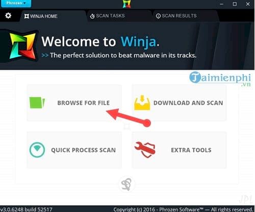 Sử dụng Winja VirusTotal Uploader, kiểm tra mã độc với Winja VirusTota