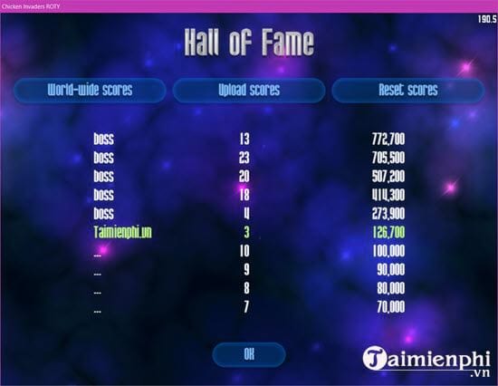 Tải và chơi game Bắn Gà 3 phiên bản Giáng sinh, Noel, Chicken Invader