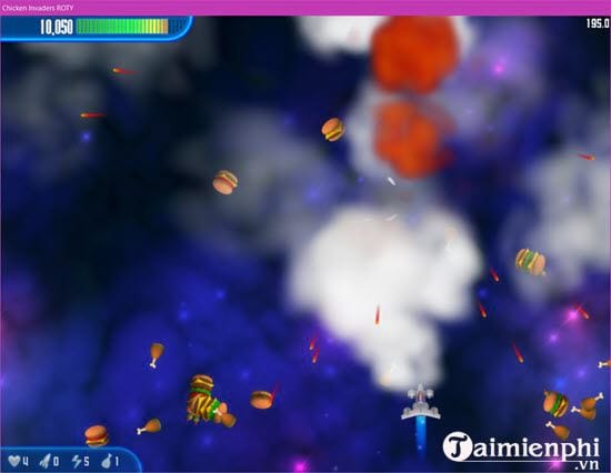 Tải và chơi game Bắn Gà 3 phiên bản Giáng sinh, Noel, Chicken Invader