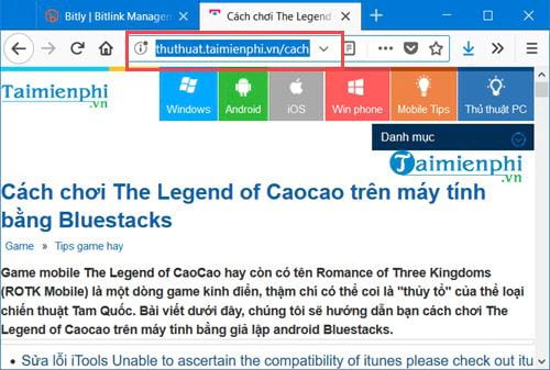 Cách tạo tài khoản Bit.ly, rút gọn link với bit.ly