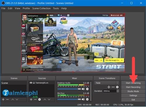 Cách Live Stream Rules Of Survival trên máy tính, bản PC