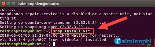 Cách cài VLC trên Ubuntu