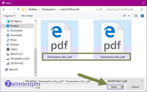 Cách nối file PDF từ nhiều file thành 1 file, trực tuyến hoặc dùng phầ