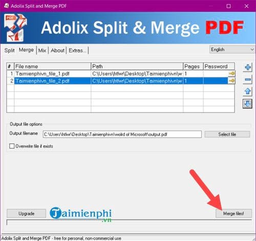 Cách nối file PDF từ nhiều file thành 1 file, trực tuyến hoặc dùng phầ