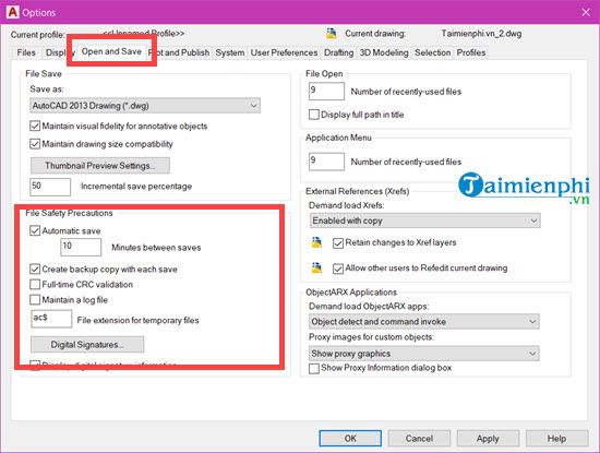 How To Backup AutoCAD Files Automatically 