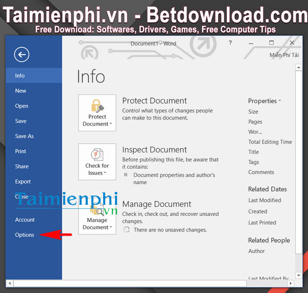 Tắt Start Screen Office 2016, Off Start Screen Office 2016, vô hiệu St